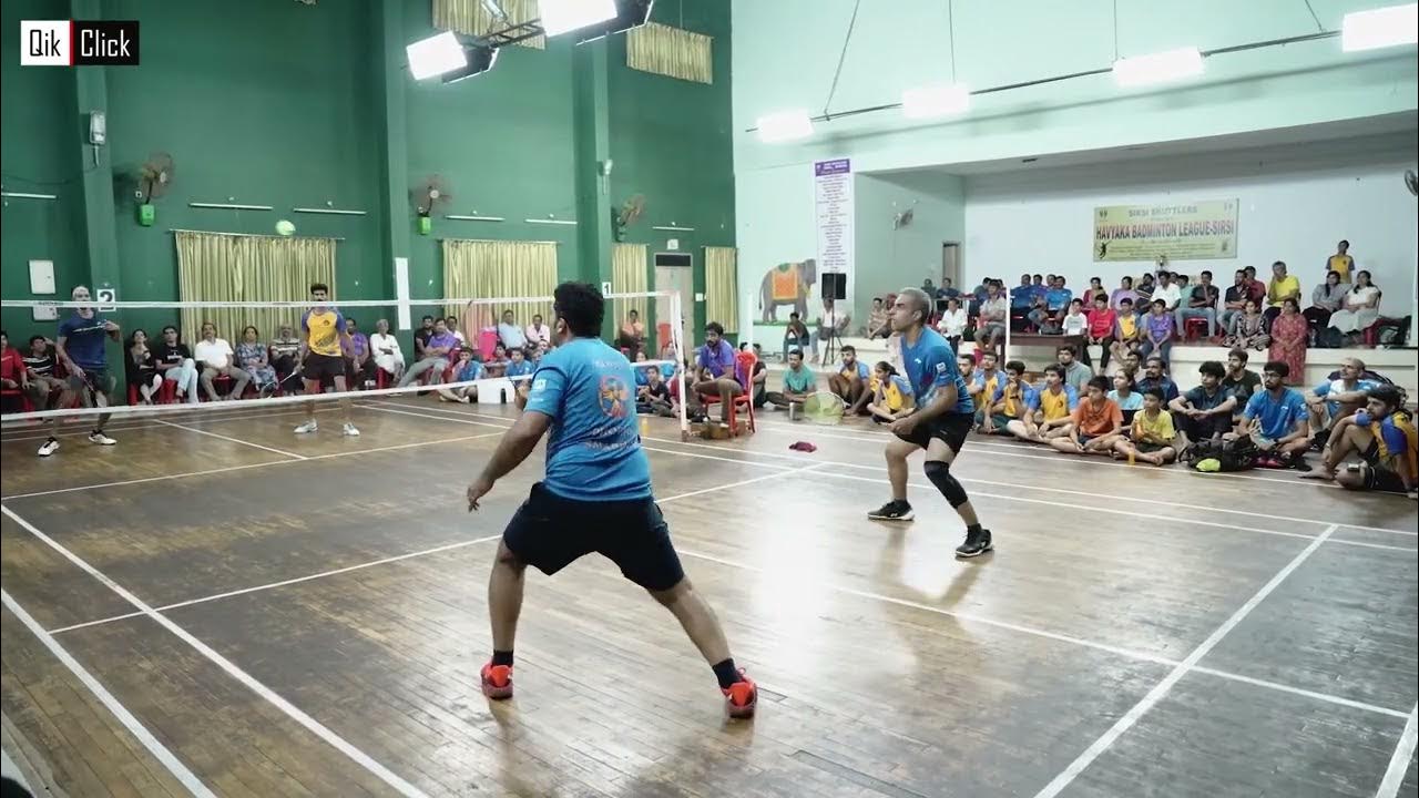 35+ mens doubles final | HBL sirsi 2024 | Phoenix smashers vs Team G - YouTube