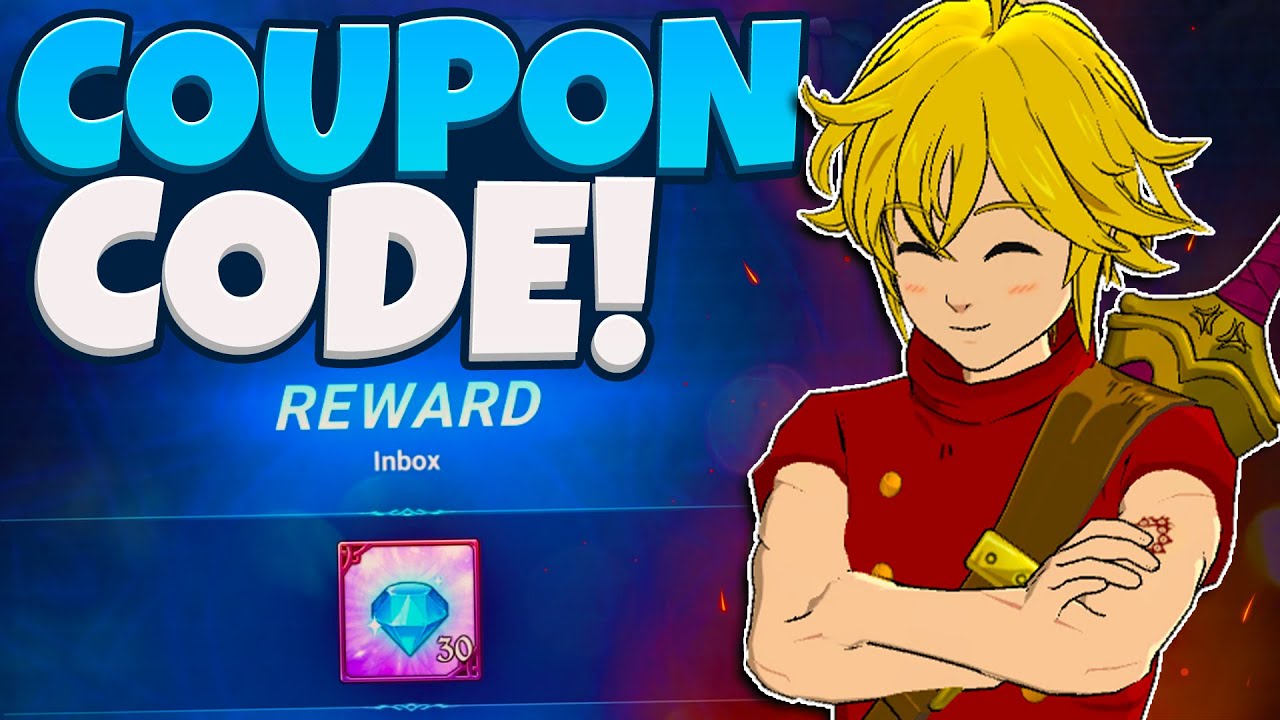 Coupon Code for 30 Diamonds! | 7DS Grand Cross - YouTube