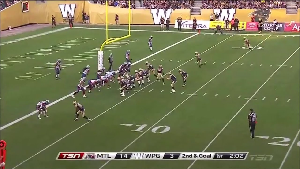 Winnipeg Blue Bombers vs Montreal Alouettes Inaugural Game 2013 IG ...
