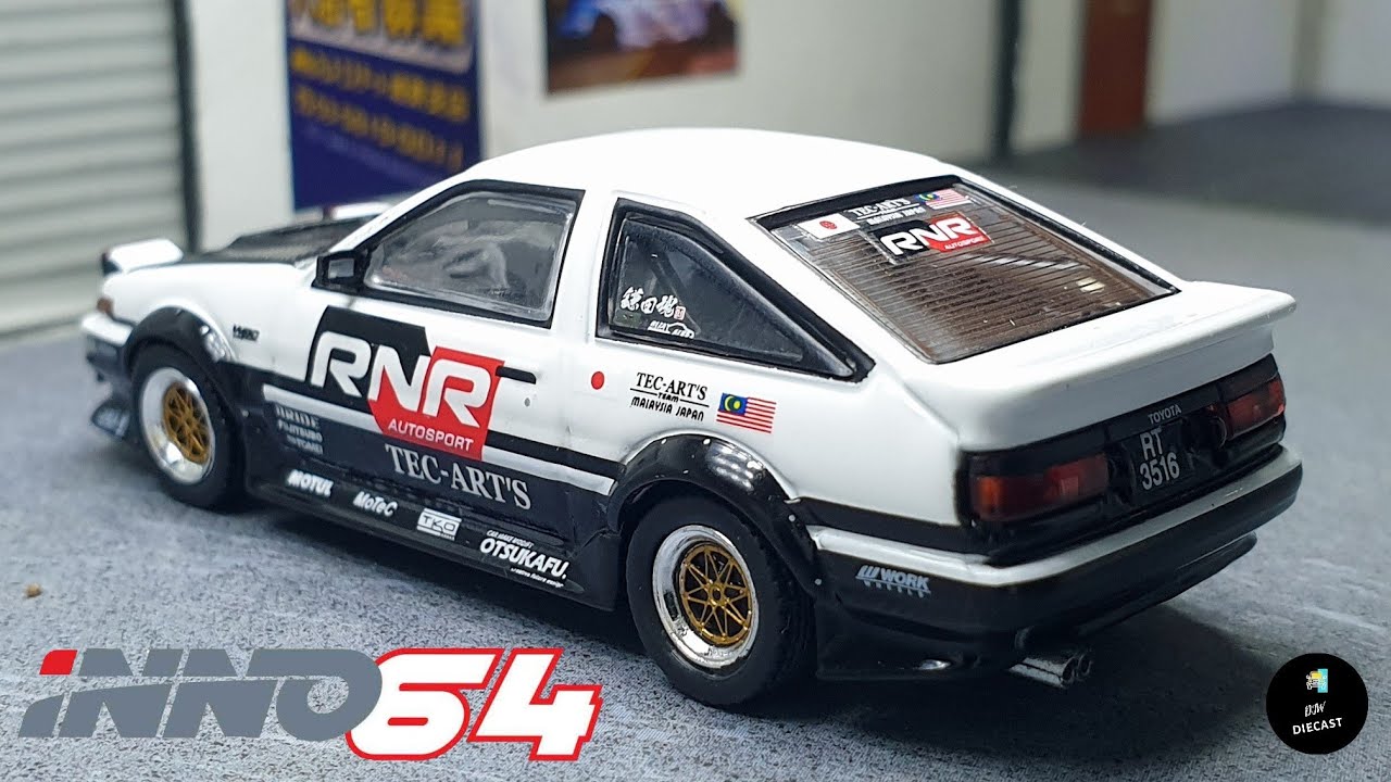 Toyota Sprinter Trueno AE86 Tec Art's Trackerz Malaysia Event Model by ...