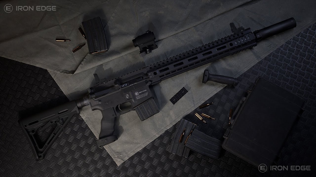 Iron Edge - 5E Carbine | Realistic Weapon Assault Rifle - 5E/M4 - YouTube