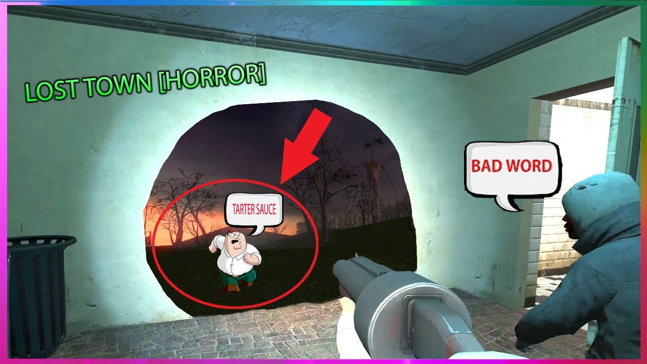 This Spooky Map is about a LOST TOWN! (We found it) (Gmod Spooky Maps ...
