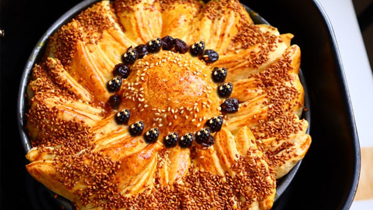 How To Make Bread In Air Fryer, Air Fry Sunflower Bread Recipe, This ...