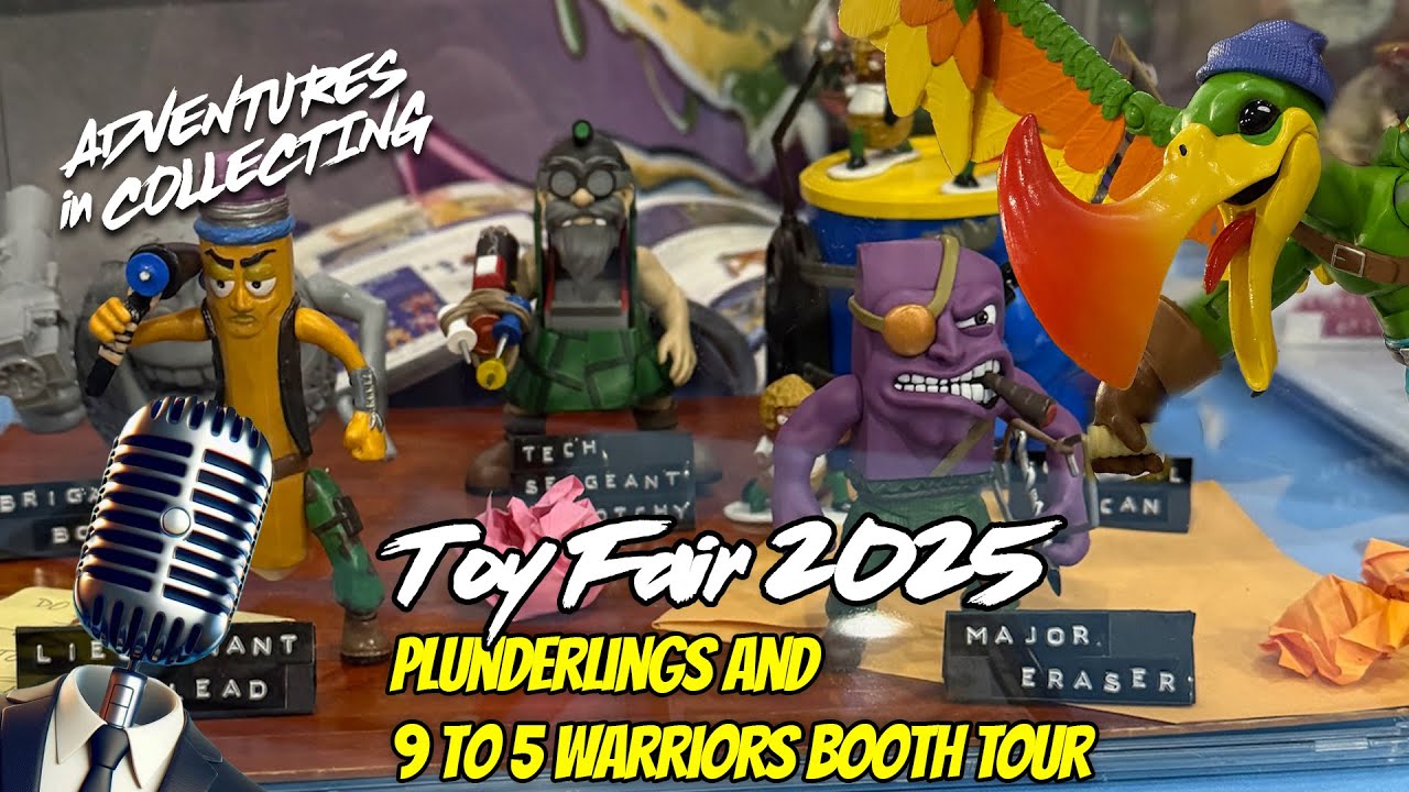 New York Toy Fair 2025: Plunderlings and 9 to 5 Warriors Booth Tour ...