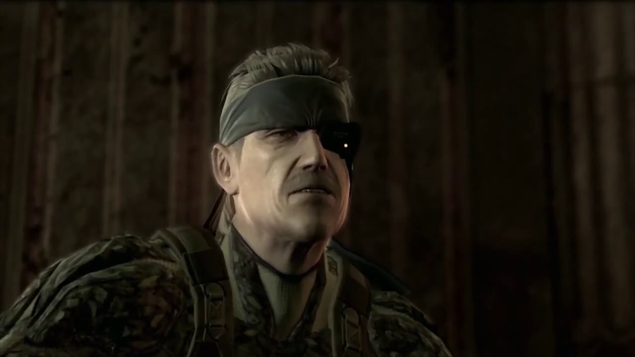 Metal Gear Solid 4 Guns of the Patriots Snake Gets the Solid Eye - YouTube
