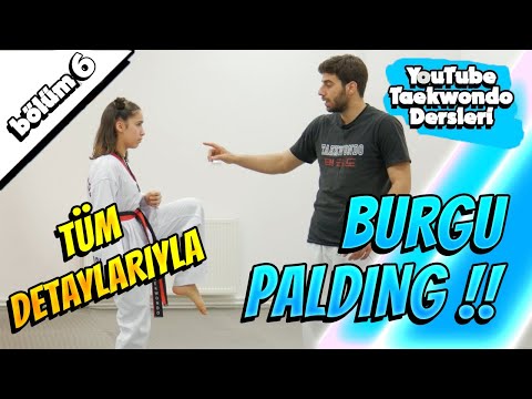 BURGU PALDING NASIL ATILIR ? - TAEKWONDO BURGU PALDING /YouTube Tekvando Dersleri #6