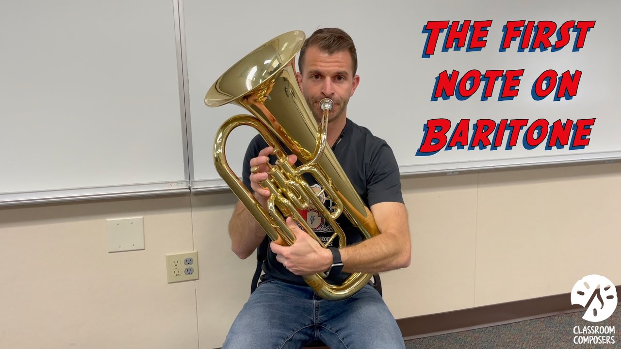 The First Note on Baritone - YouTube