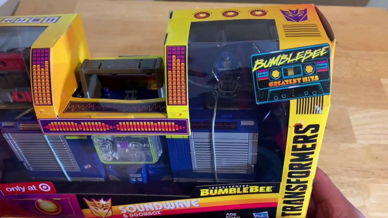 TRANSFORMERS Bumblebee Movie Soundwave - YouTube