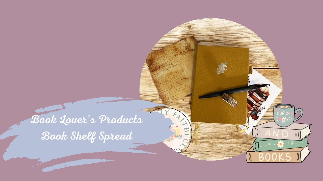 Book Shelf Spread Reading Journal Pt 2 - YouTube