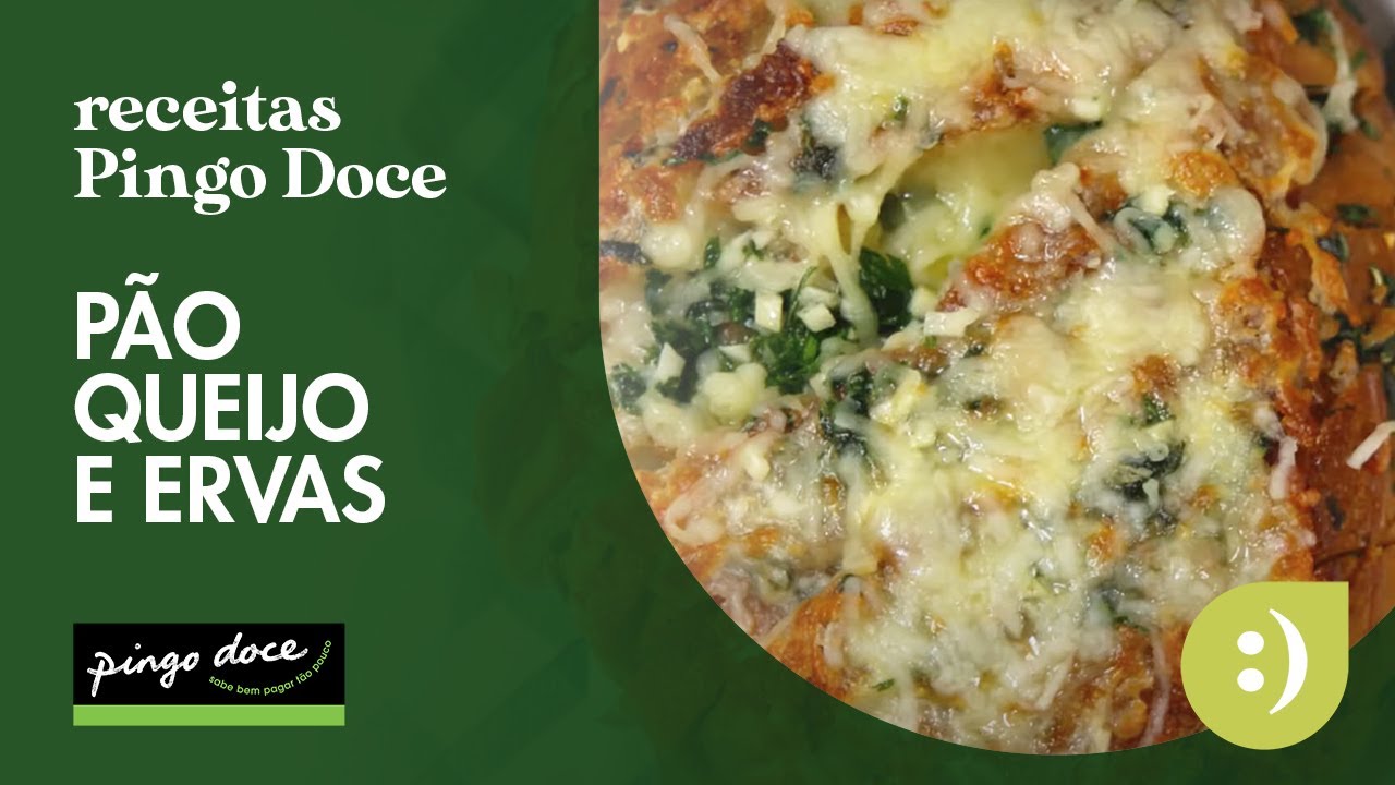 Pão com queijo e ervas | Receitas | Pingo Doce - YouTube