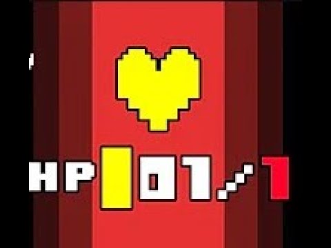 Undertale yellow pero con 1 de HP (Link de descarga en la descripcion ...