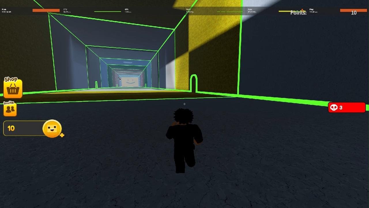 roblox but angry wall crashing on me - YouTube