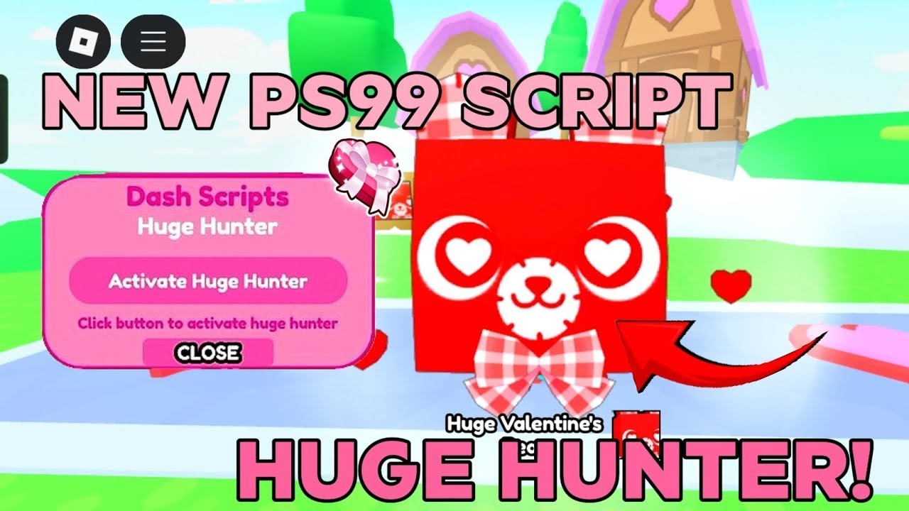 NEW Ps99 Script Huge Hunter Valentines Update Keyless Latest 2025 - YouTube