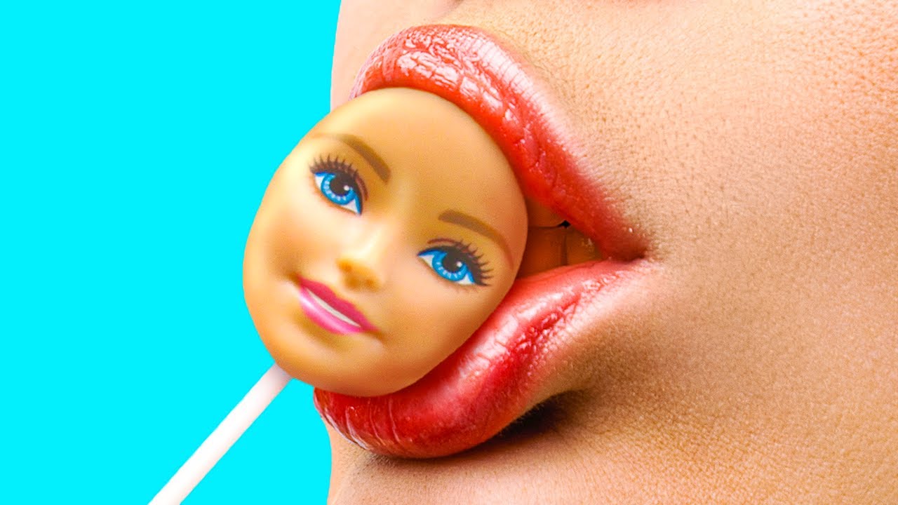 SWEET LIFE HACKS WITH SWEETS AND DOLLS || 5-Minute Recipes For Fun ...