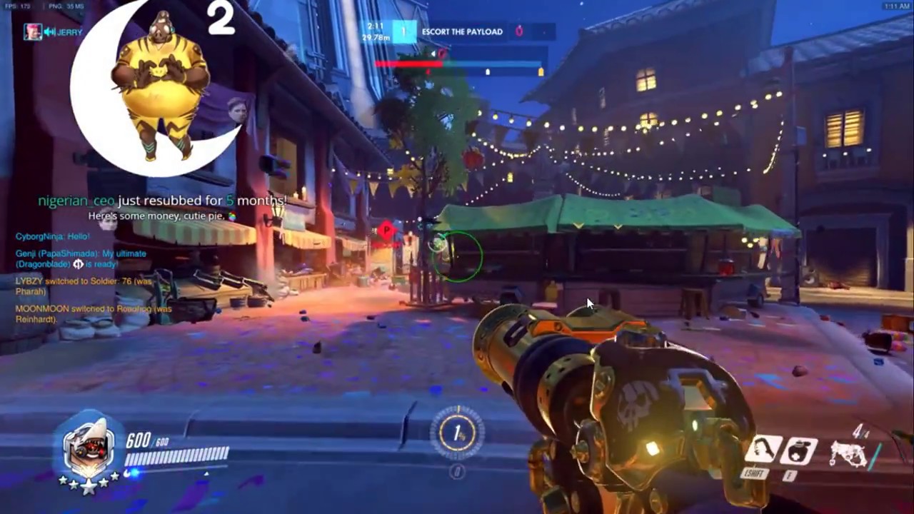 OVERWATCH MOONMOON STREAM HAPPY BIRTHDAY - YouTube