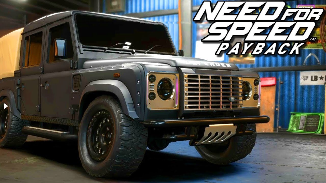 Need for Speed™ Payback Land Rover defender vs impreza STI (Off-road ...