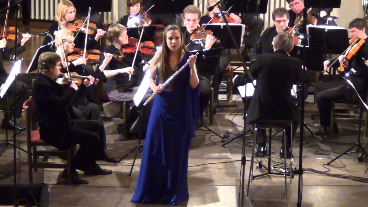 Mozart - Flute concerto in G Major K. 313 2nd movement / Heili Rosin ...