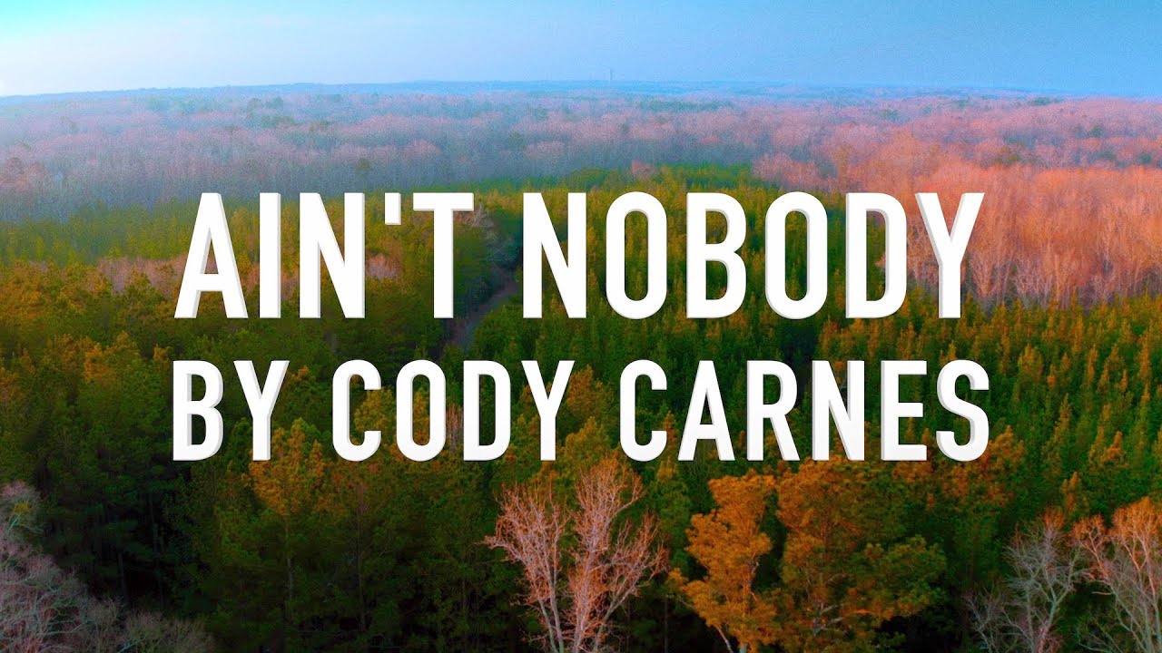 Ain't Nobody (Live) by Cody Carnes [Lyric Video] - YouTube