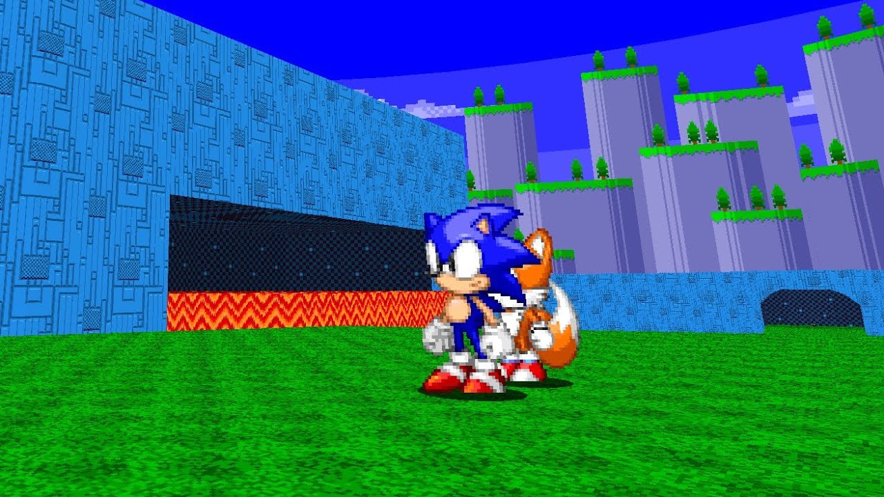 Sonic Robo Blast 2 - Hill Top Zone (Cloudtop Spire Zone) - WIP #1 - YouTube