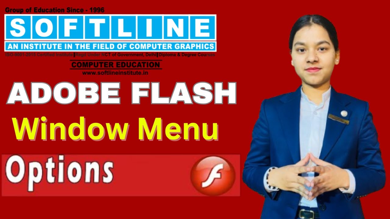 📢 Master the Window Menu of Adobe Flash with Chahat Ma’am! 🖥️🎬 - YouTube