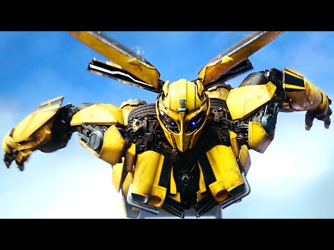 A vingança de Bumblebee | As melhores cenas de Transformers: O Despertar das Feras 🌀 4K
