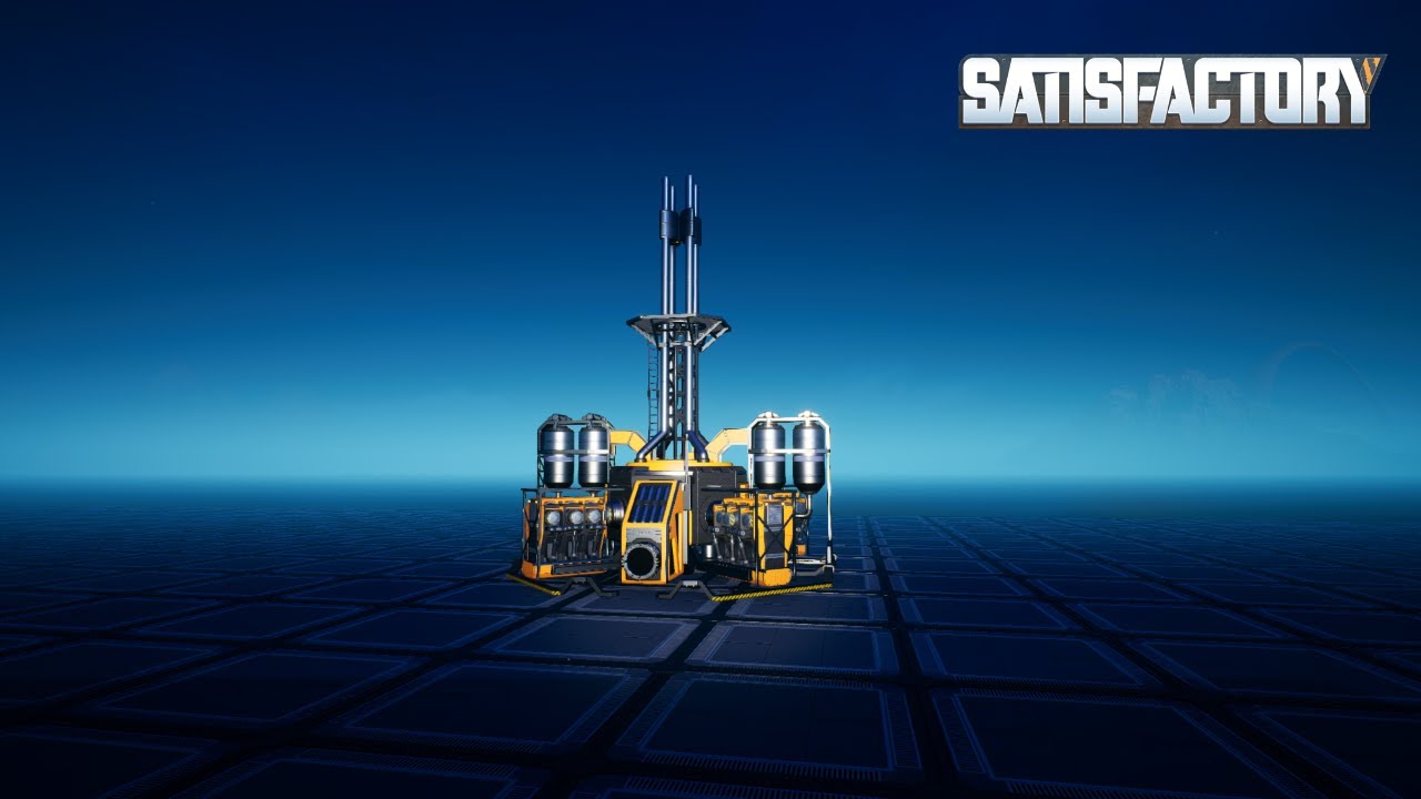 Building a fuel power station, turning Oil into power in Satisfactory - Ep16 of our Playthrough ...