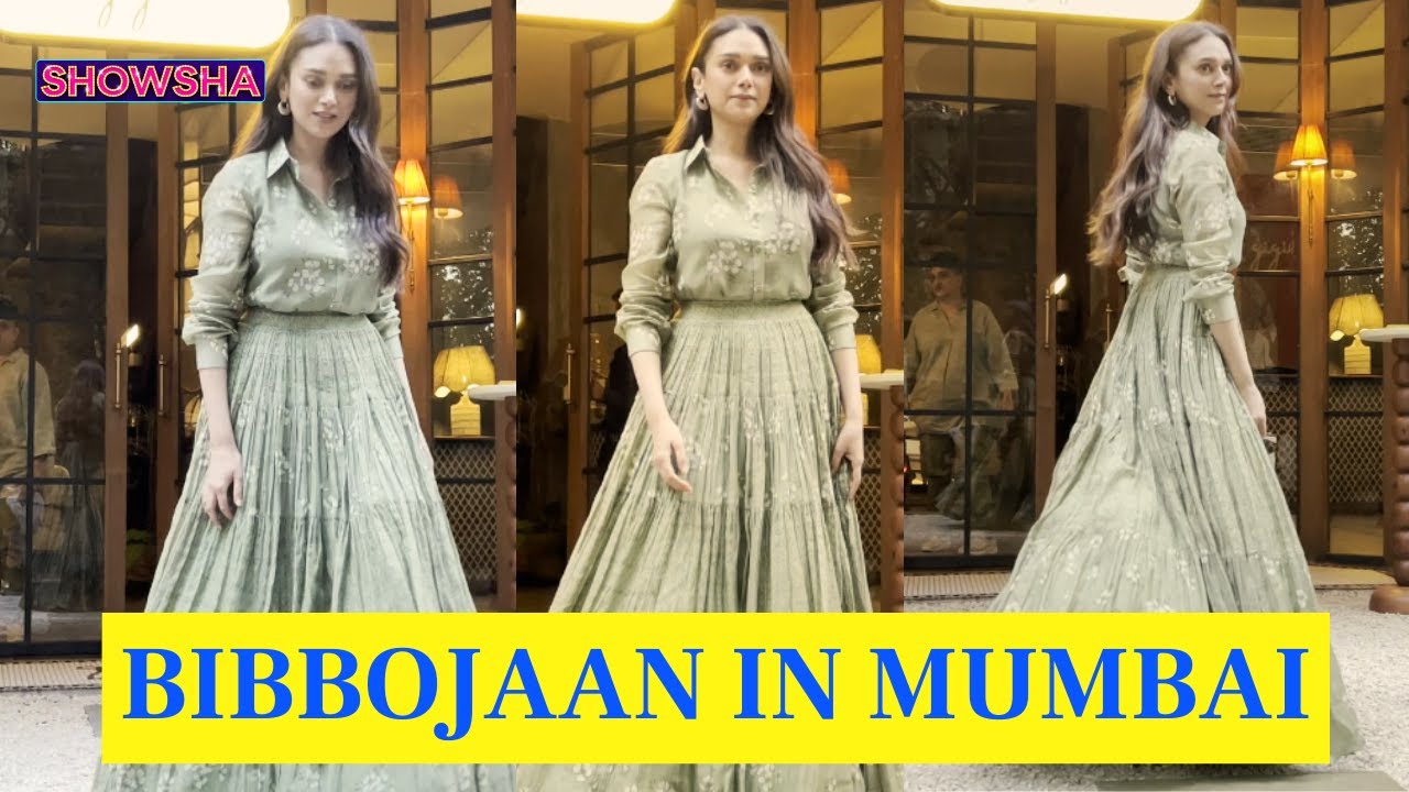 Aditi Rao Hydari Channels Her Inner Bibbojaan From Heeramandi As She ...