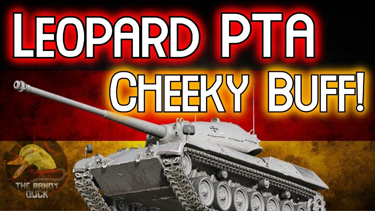 Leopard PTA: Cheeky Buff! II Wot Console - World of Tanks Console ...