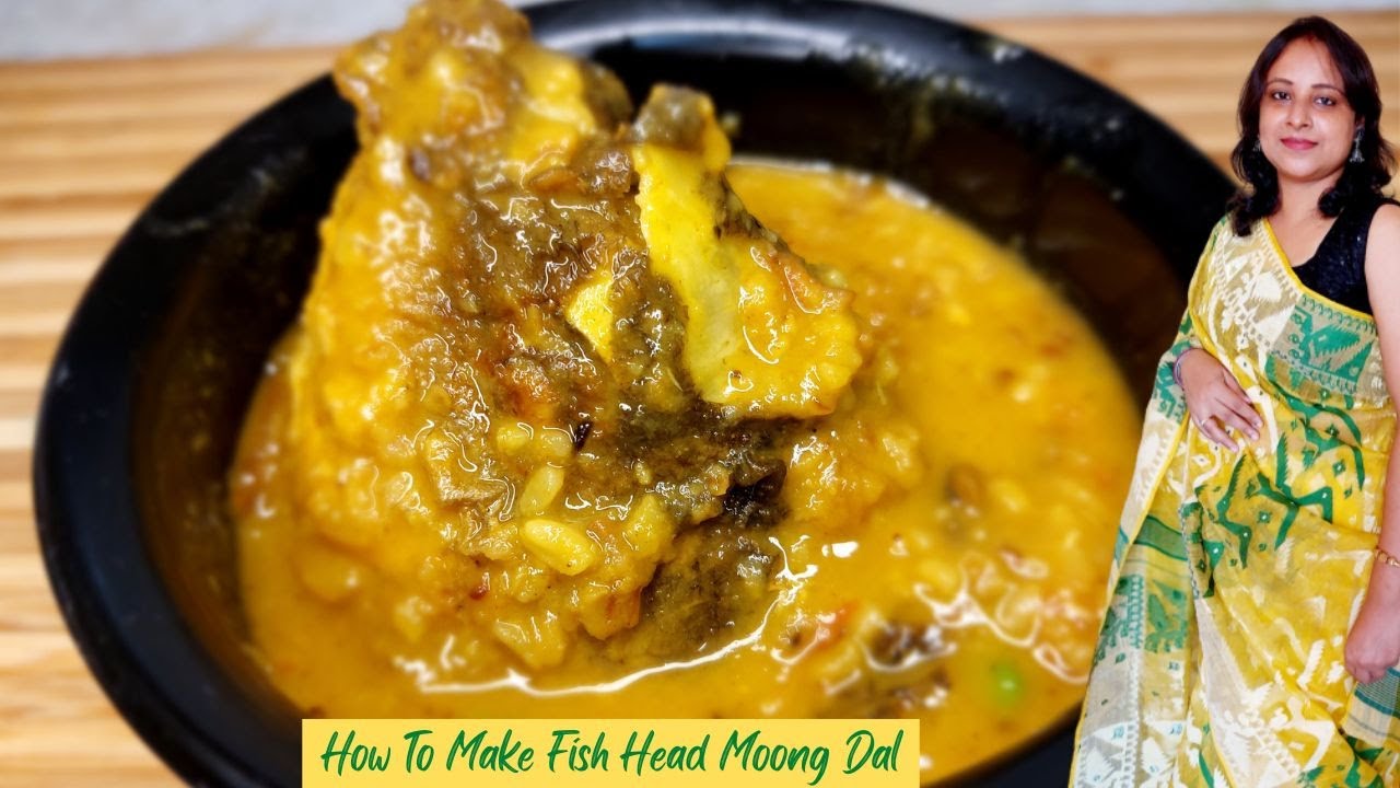 How To Make Fish Head Moong Dal | Fish Head dal Kayse Banate Hai ...