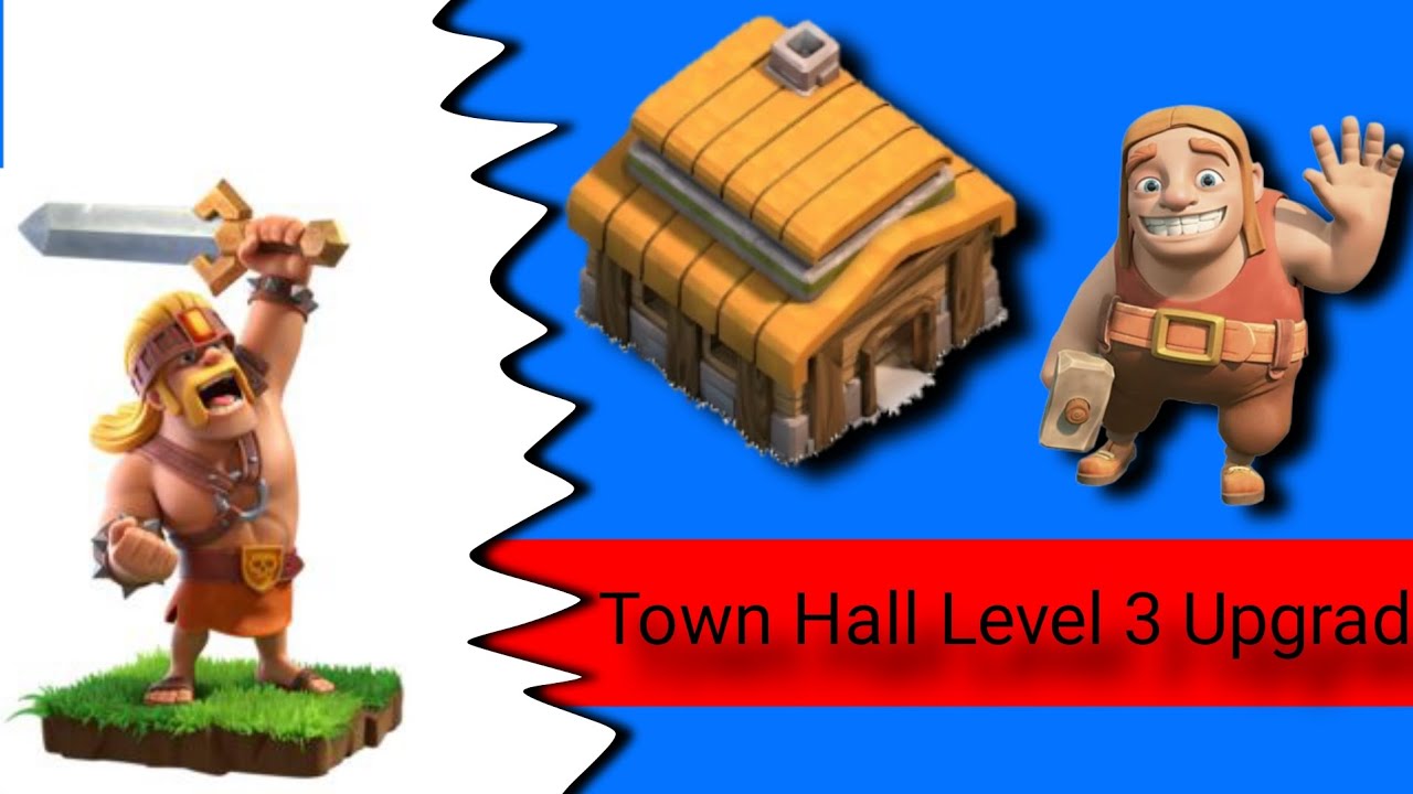 Clash Of Clans | Episode 2 | Town Hall Level 3 Upgrade | Gaming - YouTube