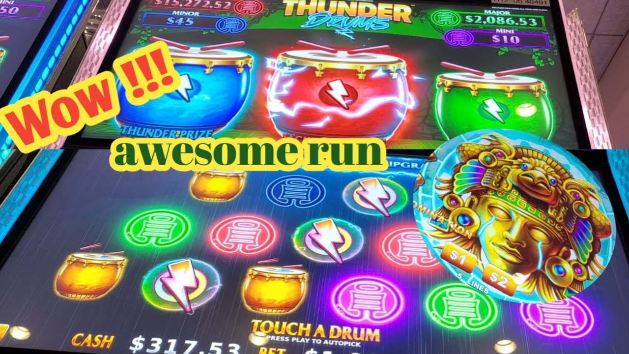 Awesome run on Thunder drum - YouTube