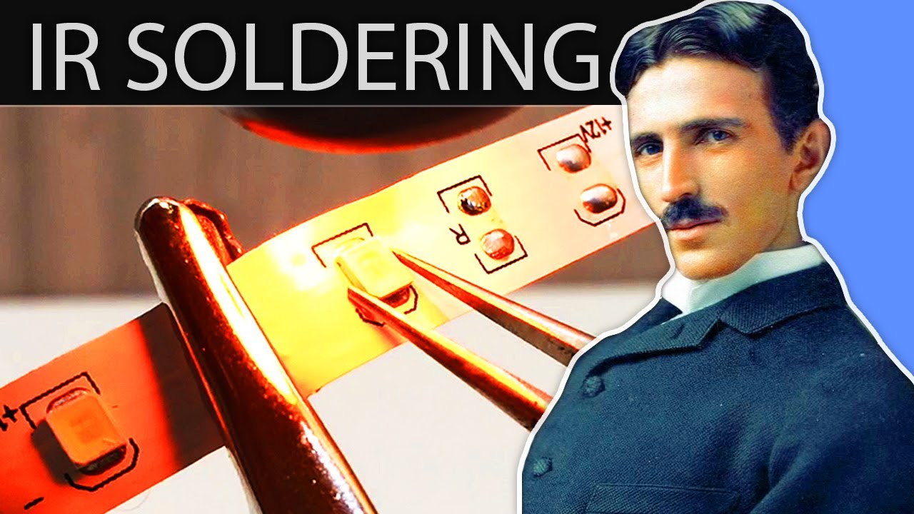 DIY Soldering Iron Infrared | Homemade IR Heating Tool | Easy ...