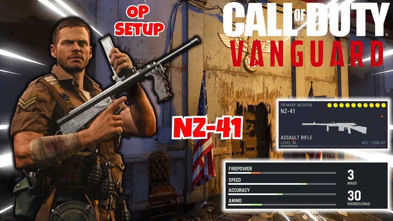 Is the NZ-41 a SOLID gun in COD VANGUARD ?? *CLASS SETUP* - YouTube