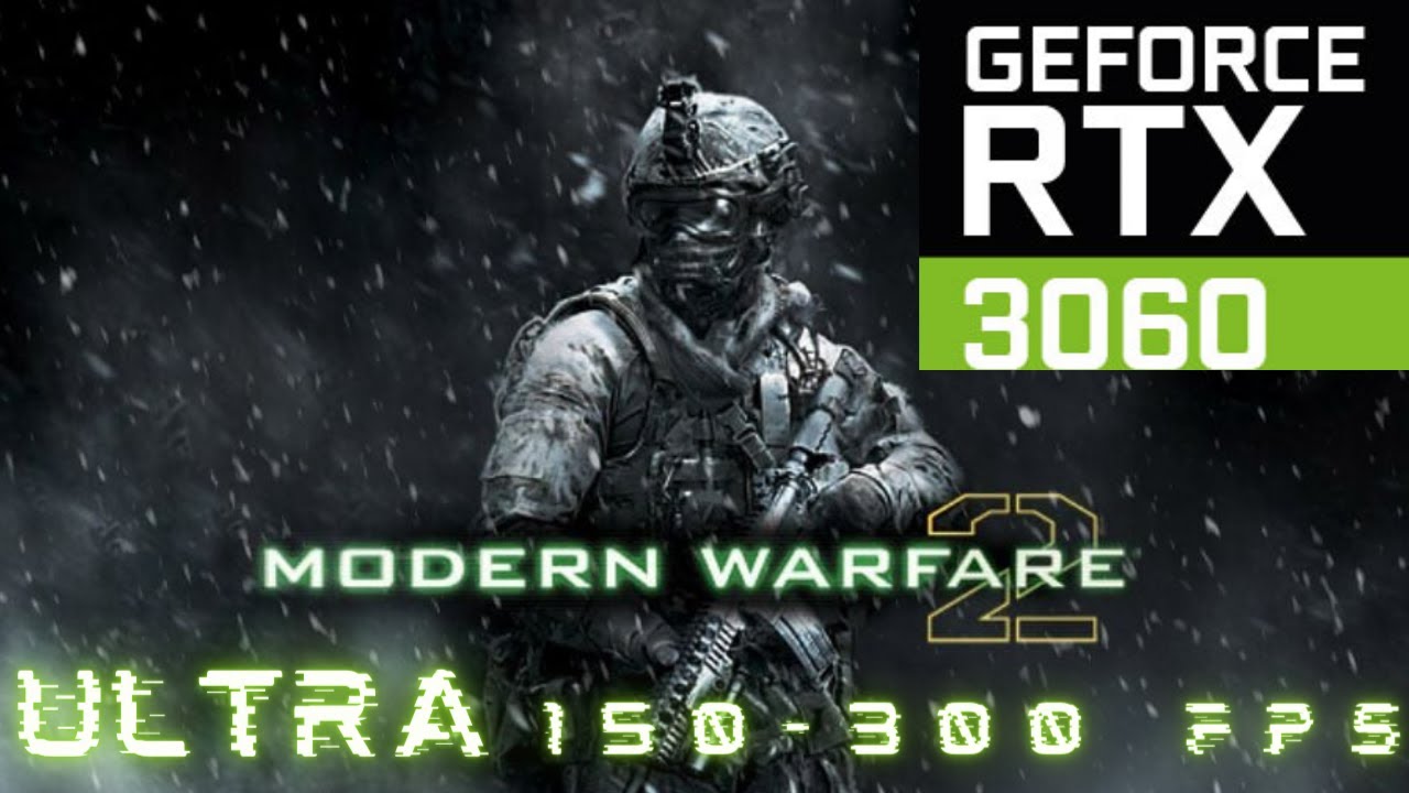 RTX 3060 tested with COD Modern Warfare 2 - YouTube