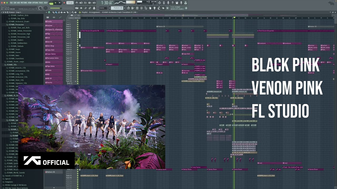 BLACK PINK - VENOM PINK [FREE FLP REMAKE] - YouTube