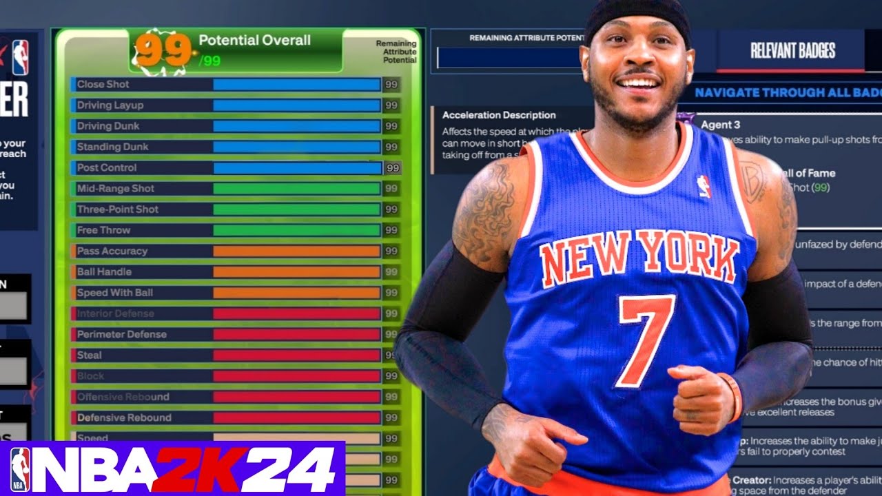 6'9 Hof Post Fade Phenom + Contact Dunks Nba2k24 - YouTube