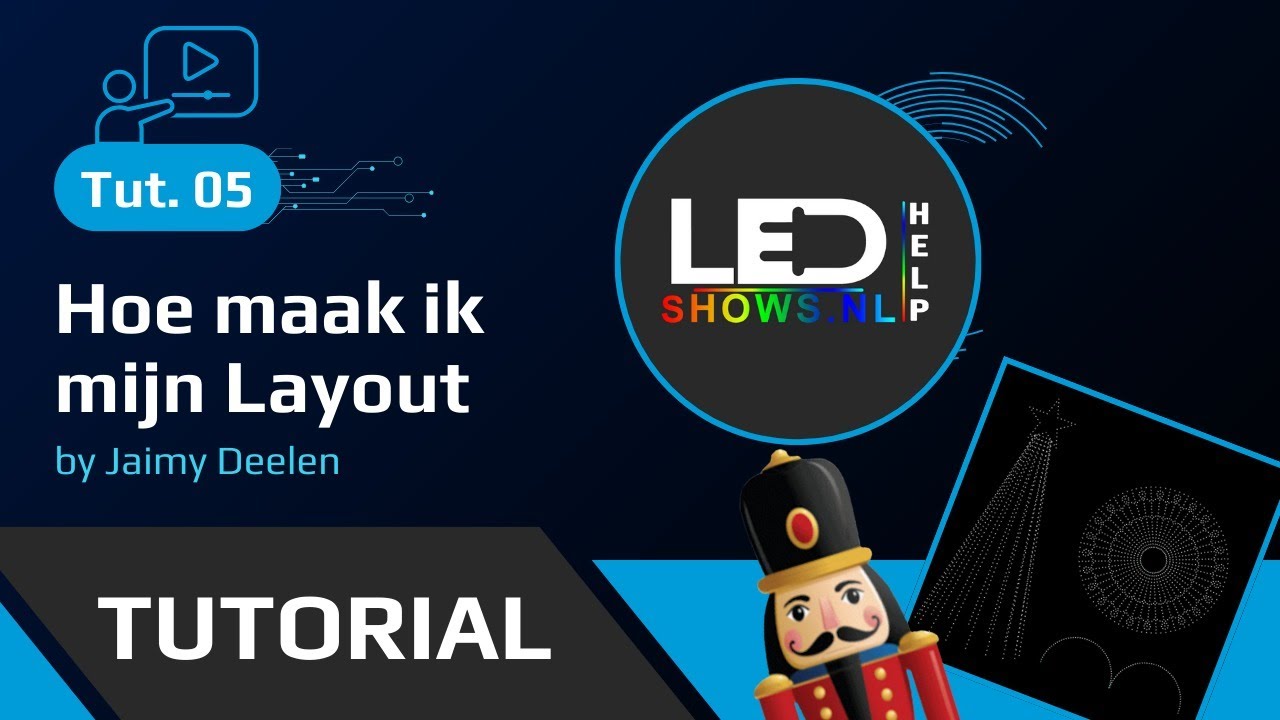 Hoe maak ik mijn layout in xlights - LEDshows Tutorial 5 - YouTube