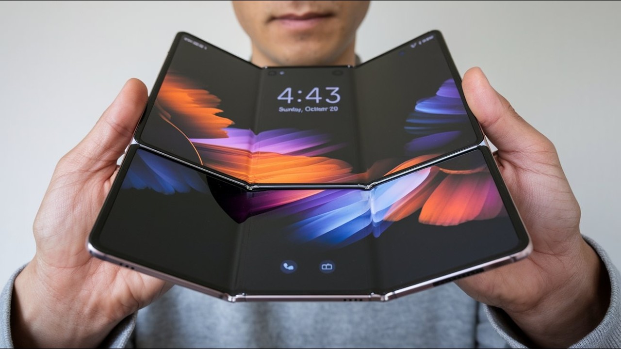 The Tri Folding Phone Impressions! - YouTube