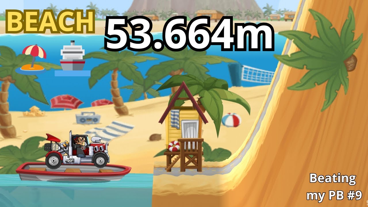 I BROKE 50k at BEACH | Mega Racing Truck | +30 hours🔥| Hcr2 - YouTube
