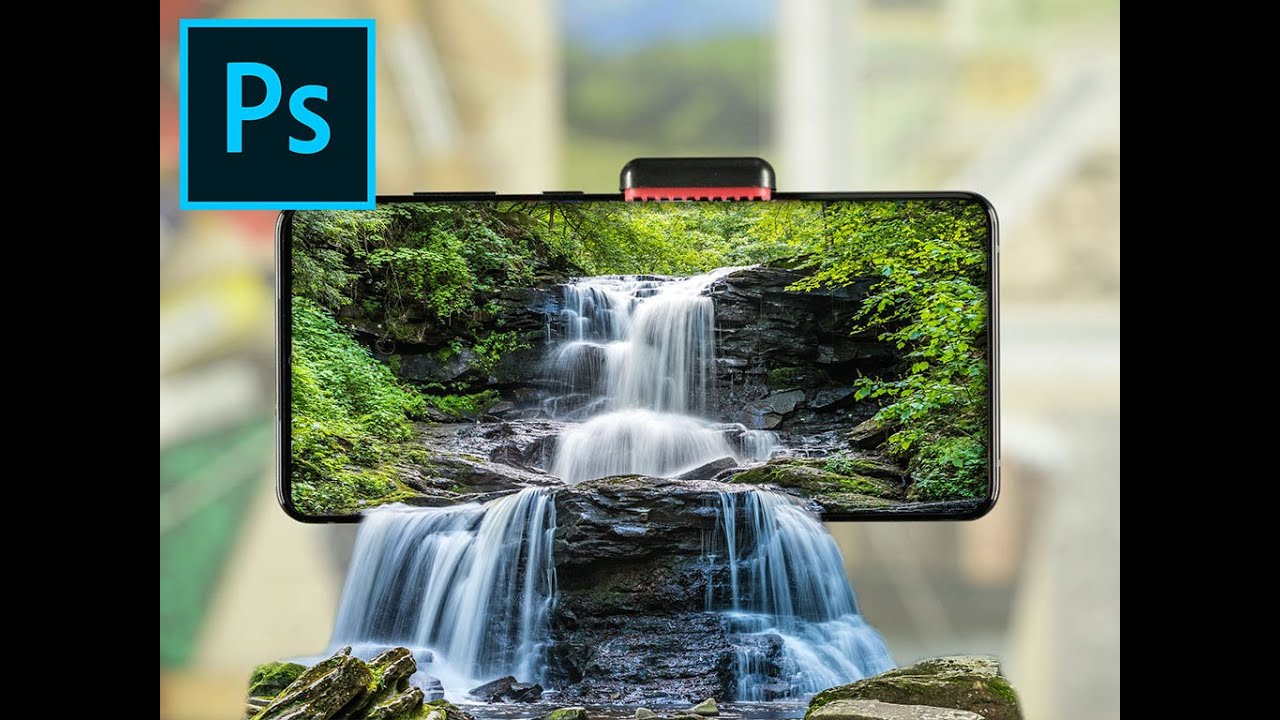 Photo manipulation/ Photoshop tutorial/ Phone and mobile - YouTube