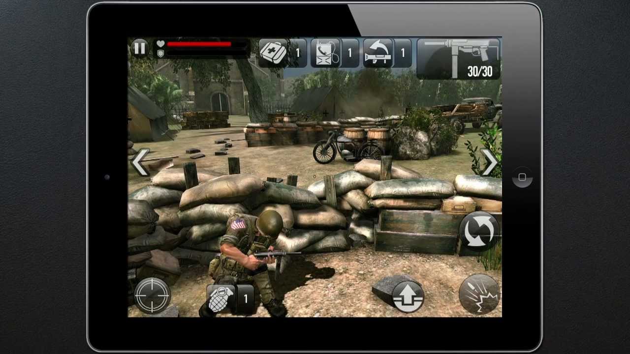 Frontline Commando: D-Day for iOS - GAMEPLAY TRAILER - YouTube