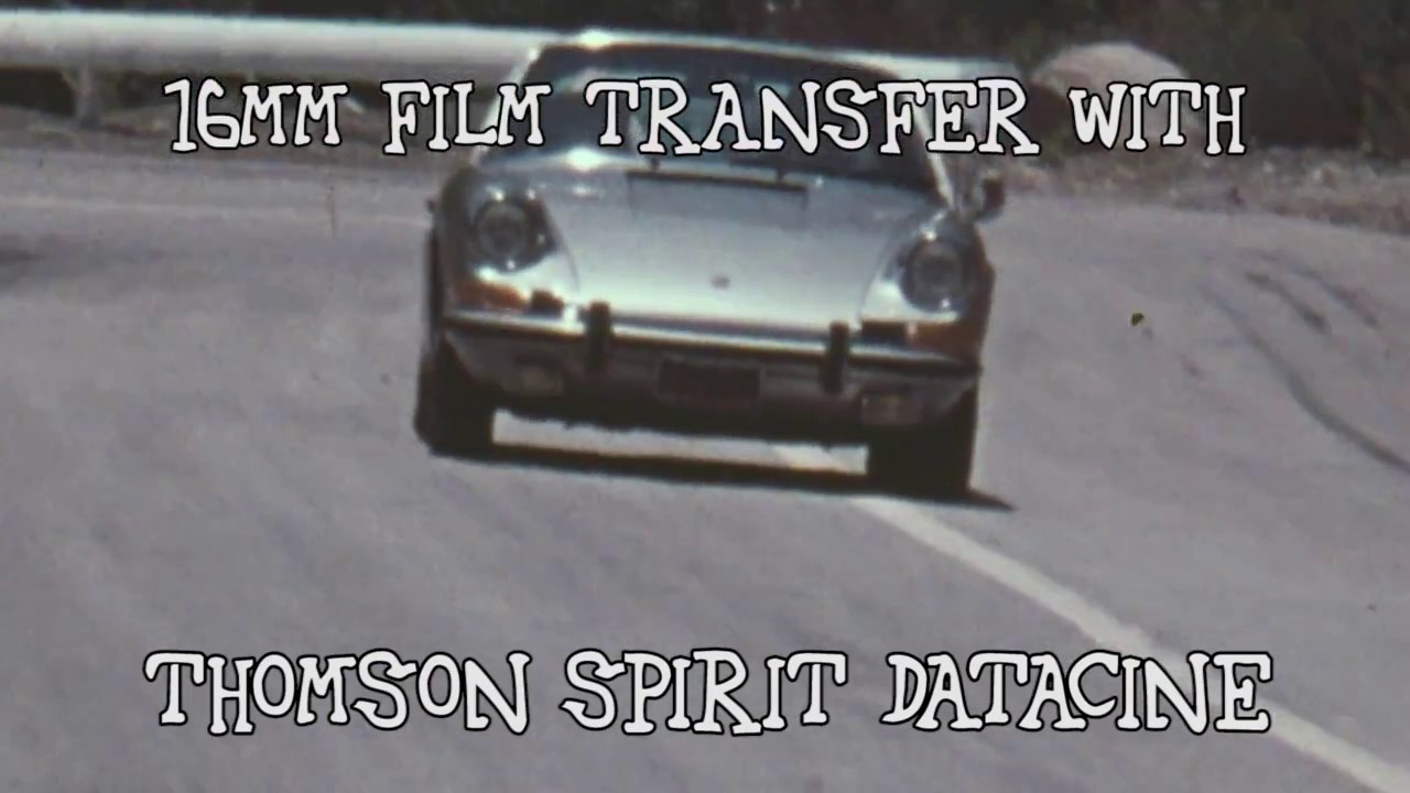 Telecine Film Transfer with Thomson Spirit Datacine - YouTube