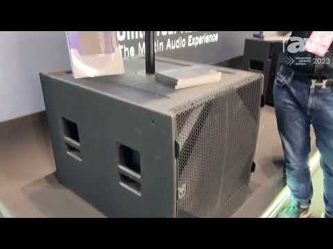 ISE 2023: Martin Audio Talks About TORUS T820 Curved Array and SXCF115 ...