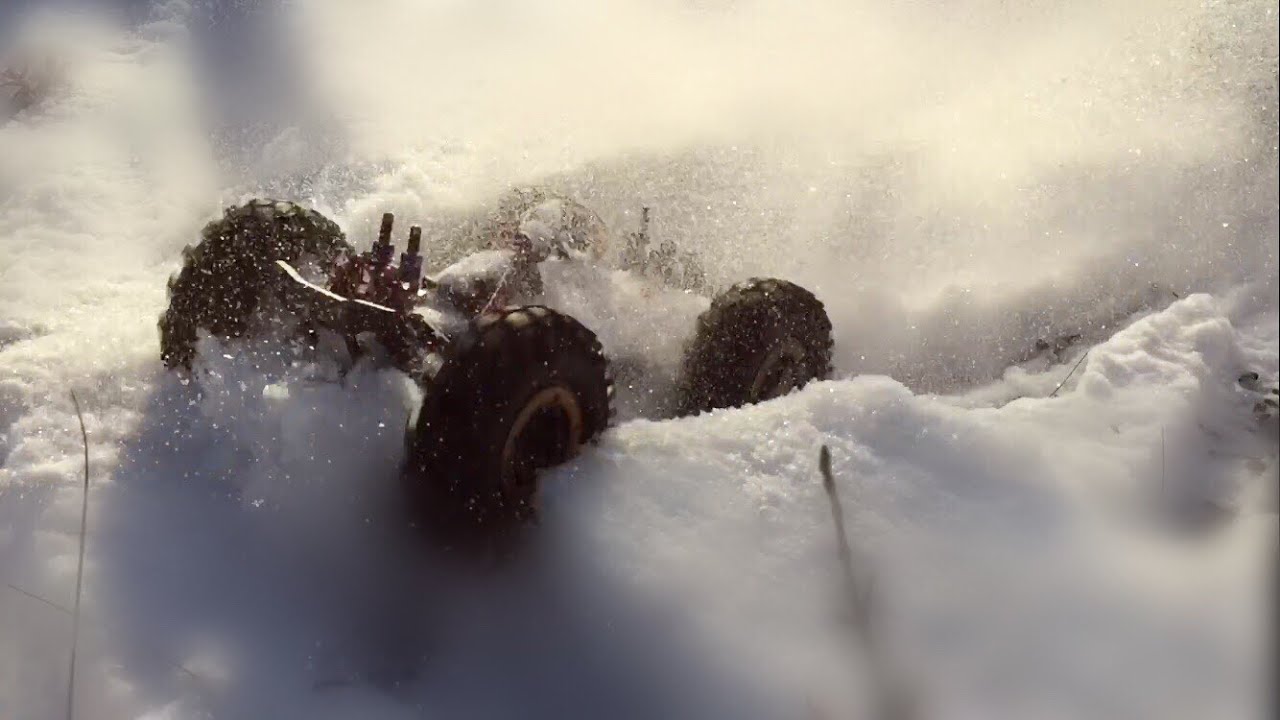 ALASKA RC — BiG SNOW TiRES !! — Traxxas Latrax TETON - YouTube