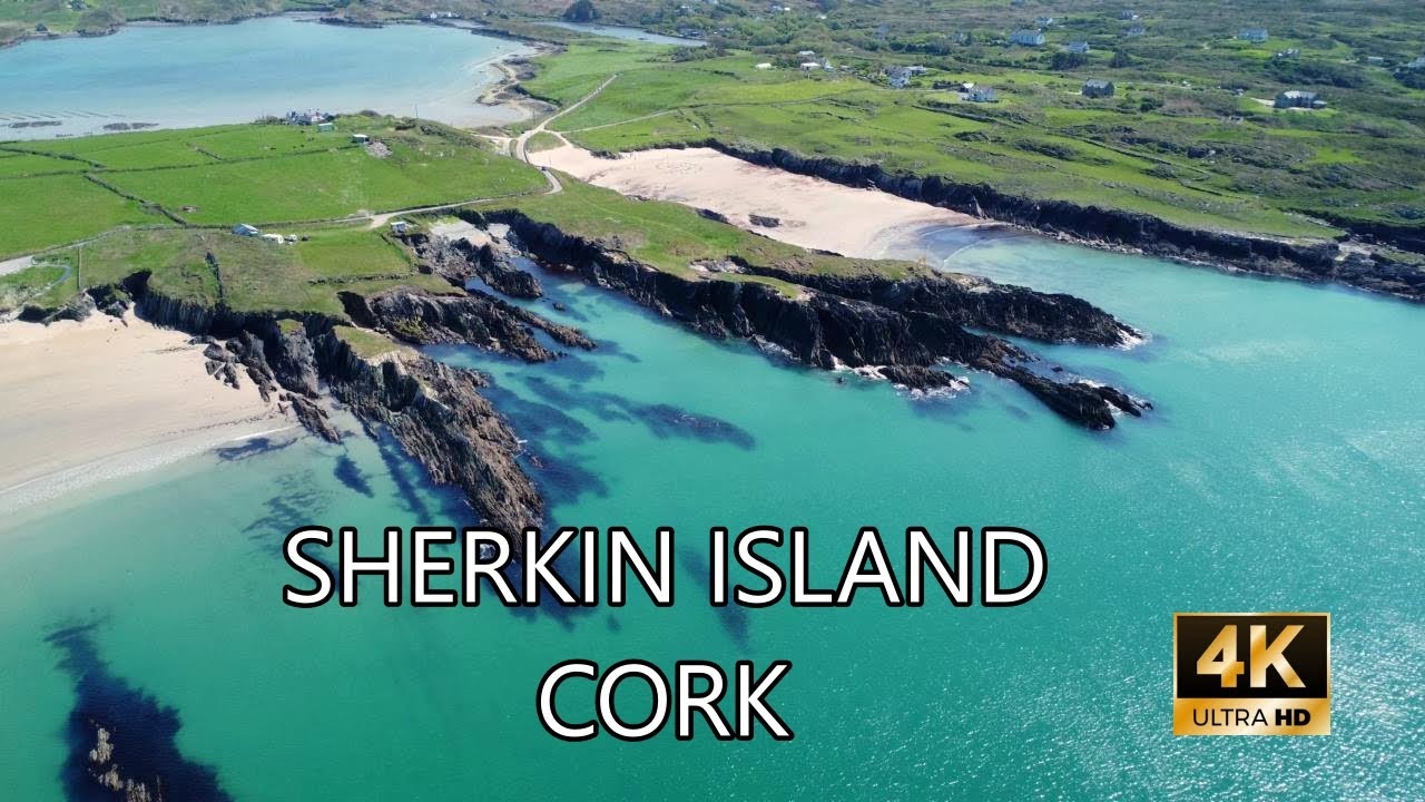 Sherkin island, County Cork, Ireland - 4K DJI mini 2 Drone Footage ...