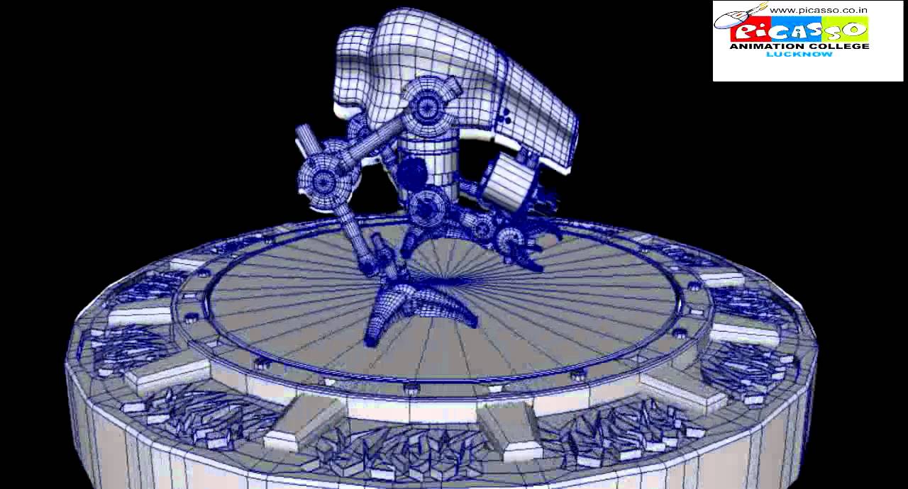 Picasso animation college lucknow priyanka showreel - YouTube