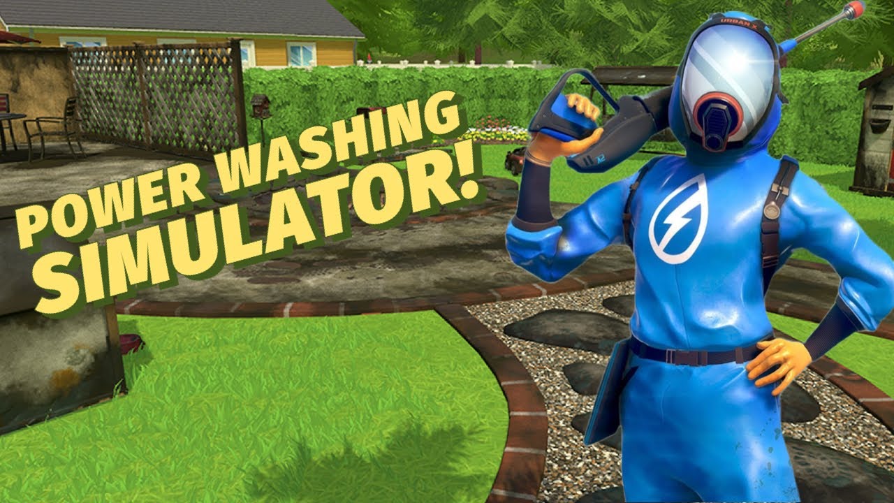 I became a power washer! (Power washing simulator) - YouTube