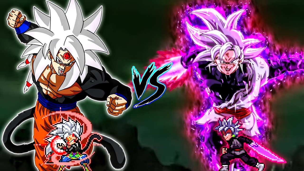 Goku SSJ6 (New) VS Goku Black MUI in Jump Force Mugen - YouTube