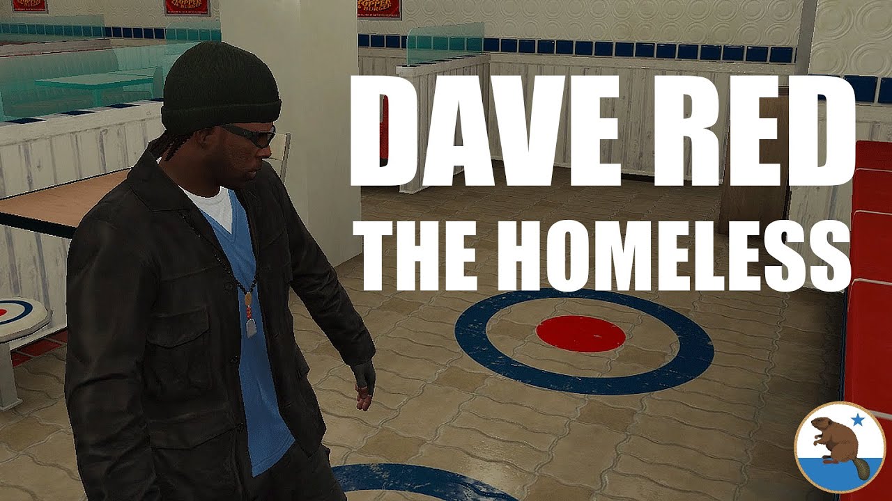 SAS - Dave Red The Homeless - can I get 2 dollars? - YouTube