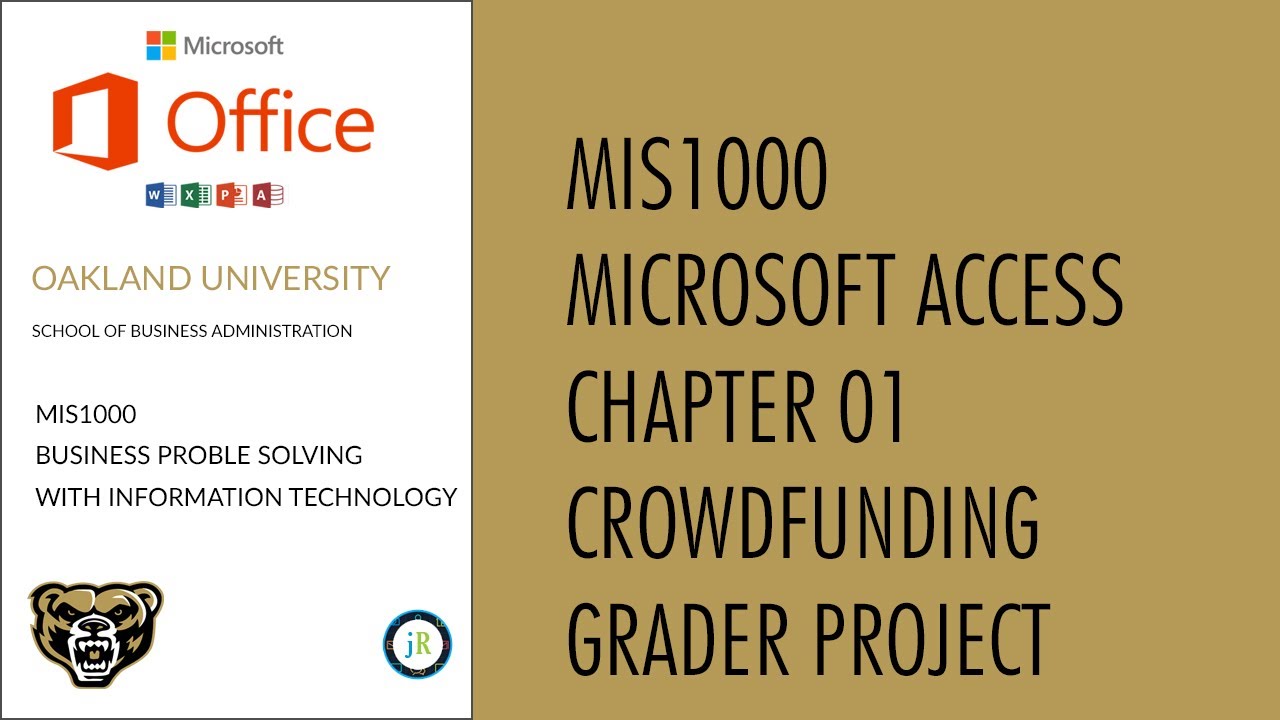 MIS1000 Access Chapter01 CrowdFunding - YouTube